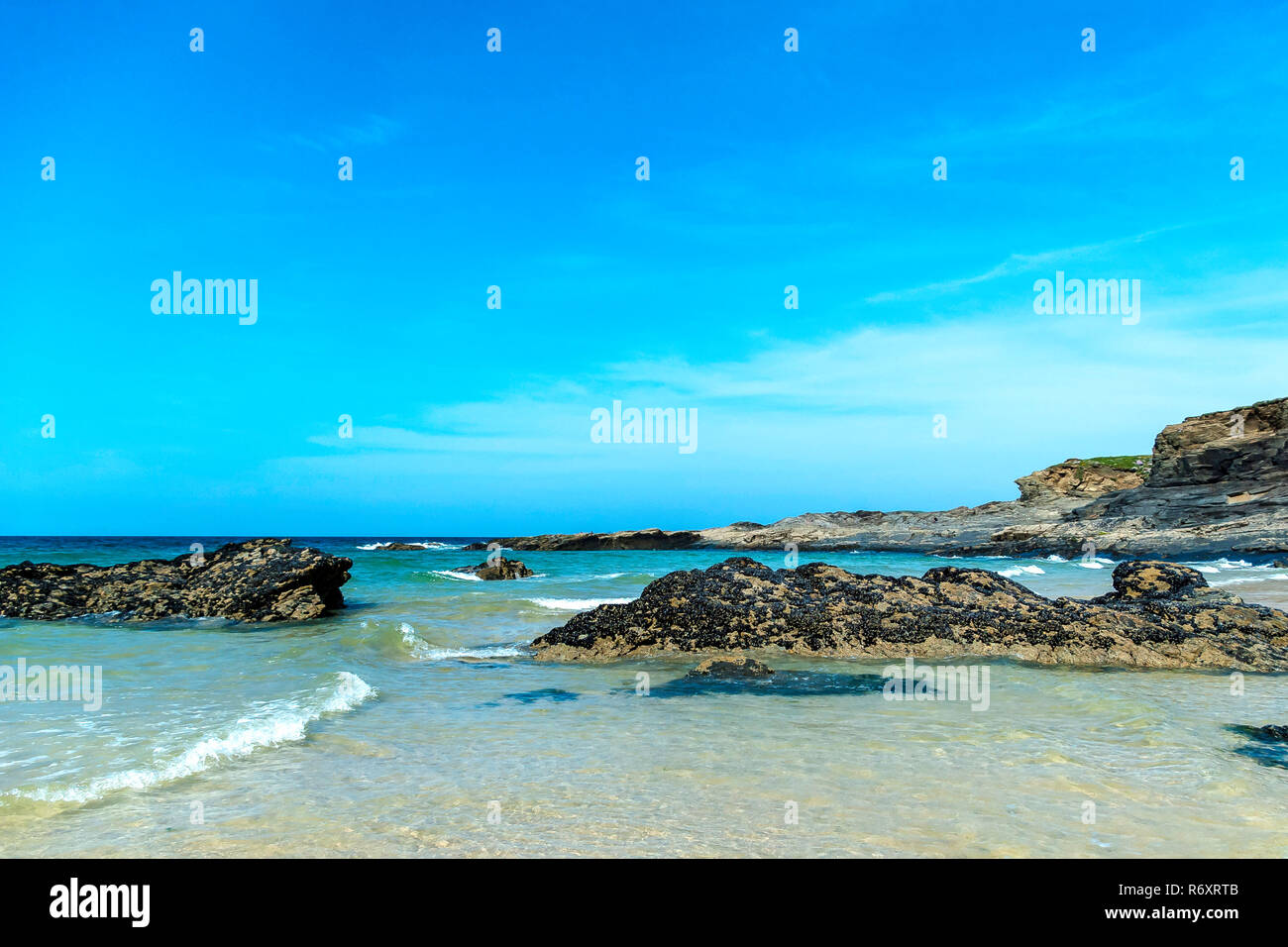 Cornish seaside vista hi-res stock photography and images - Alamy