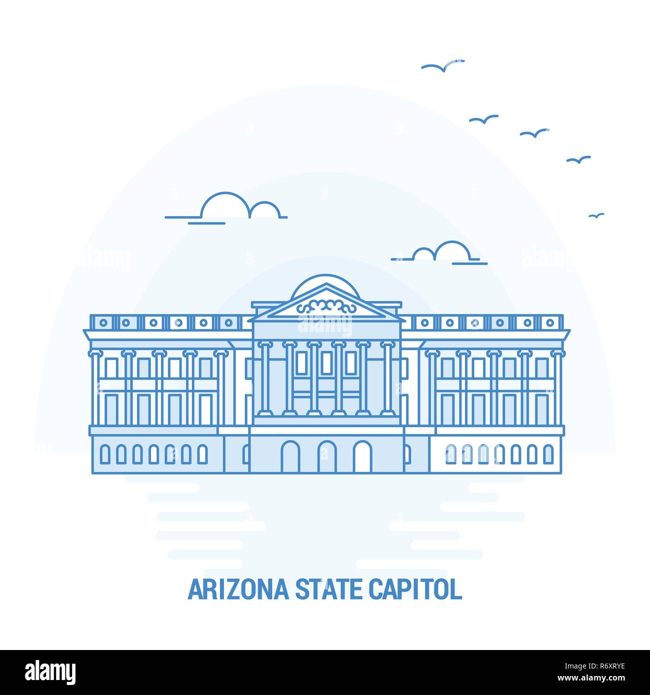 Arizona state capitol Stock Vector Images - Alamy