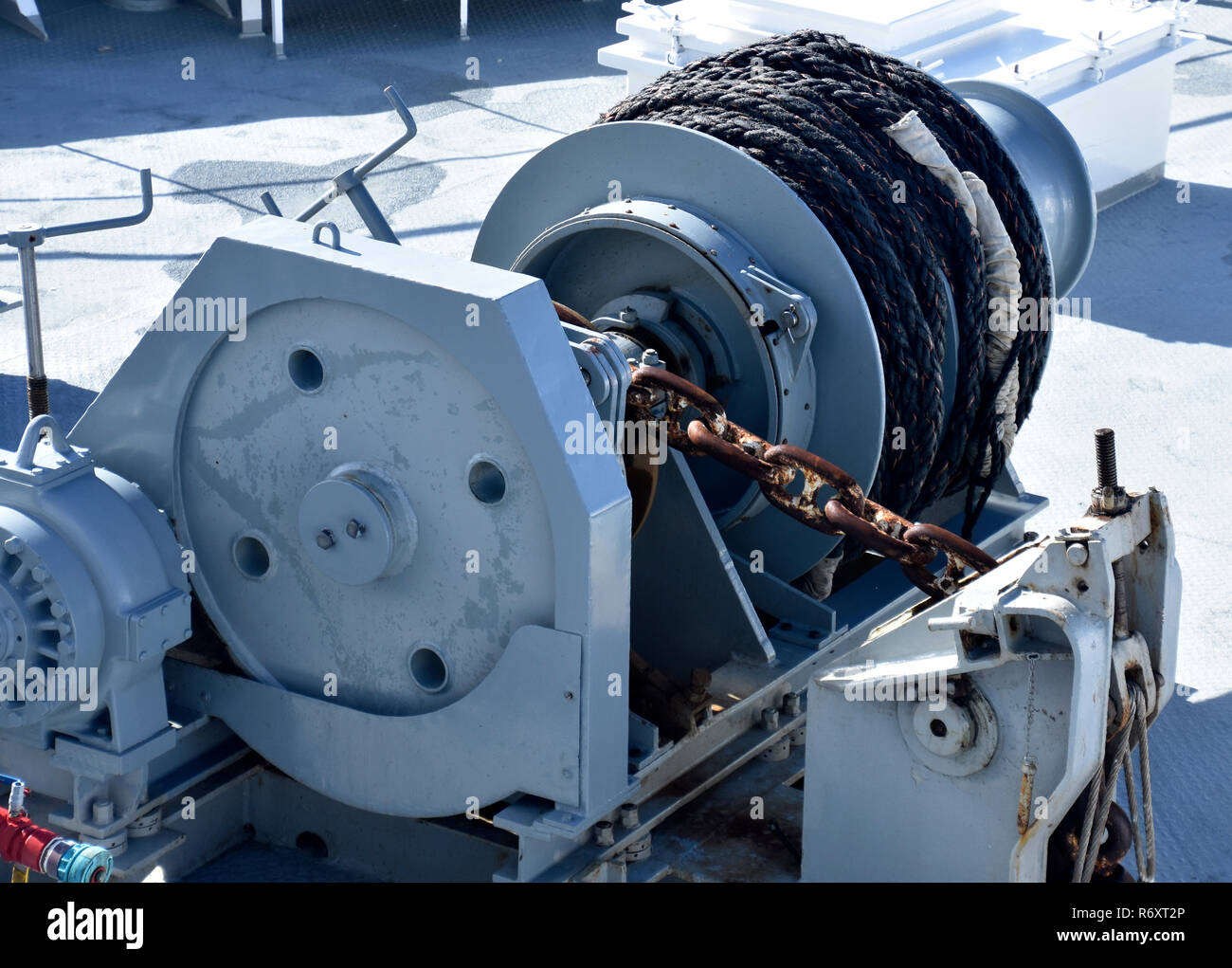 equipment on a cruis ship Stock Photo - Alamy