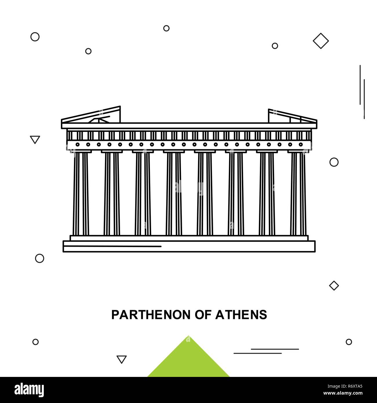 PARTHENON OF ATHENS Stock Vector Image & Art - Alamy