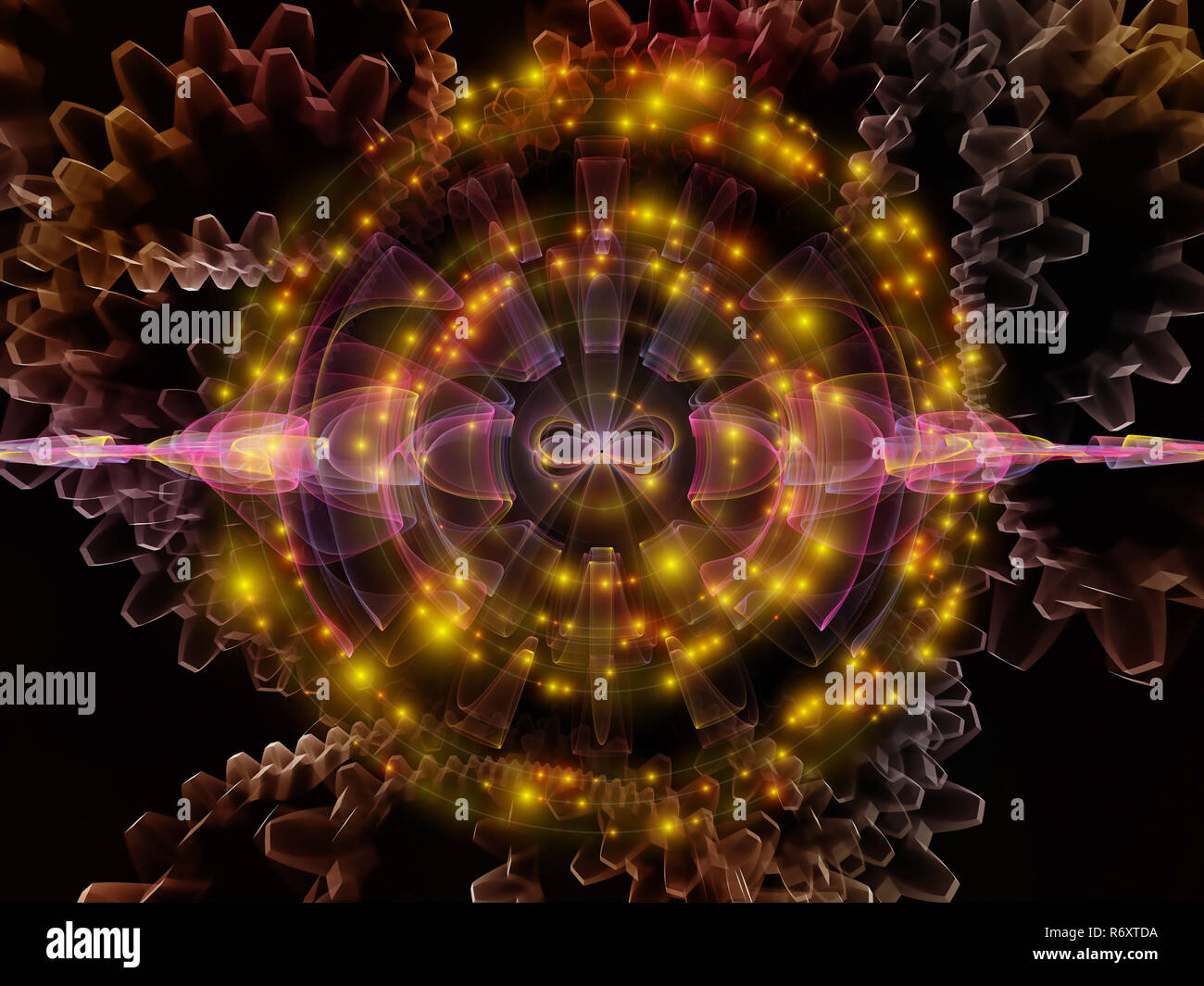 Elements of Radial Oscillation Stock Photo - Alamy