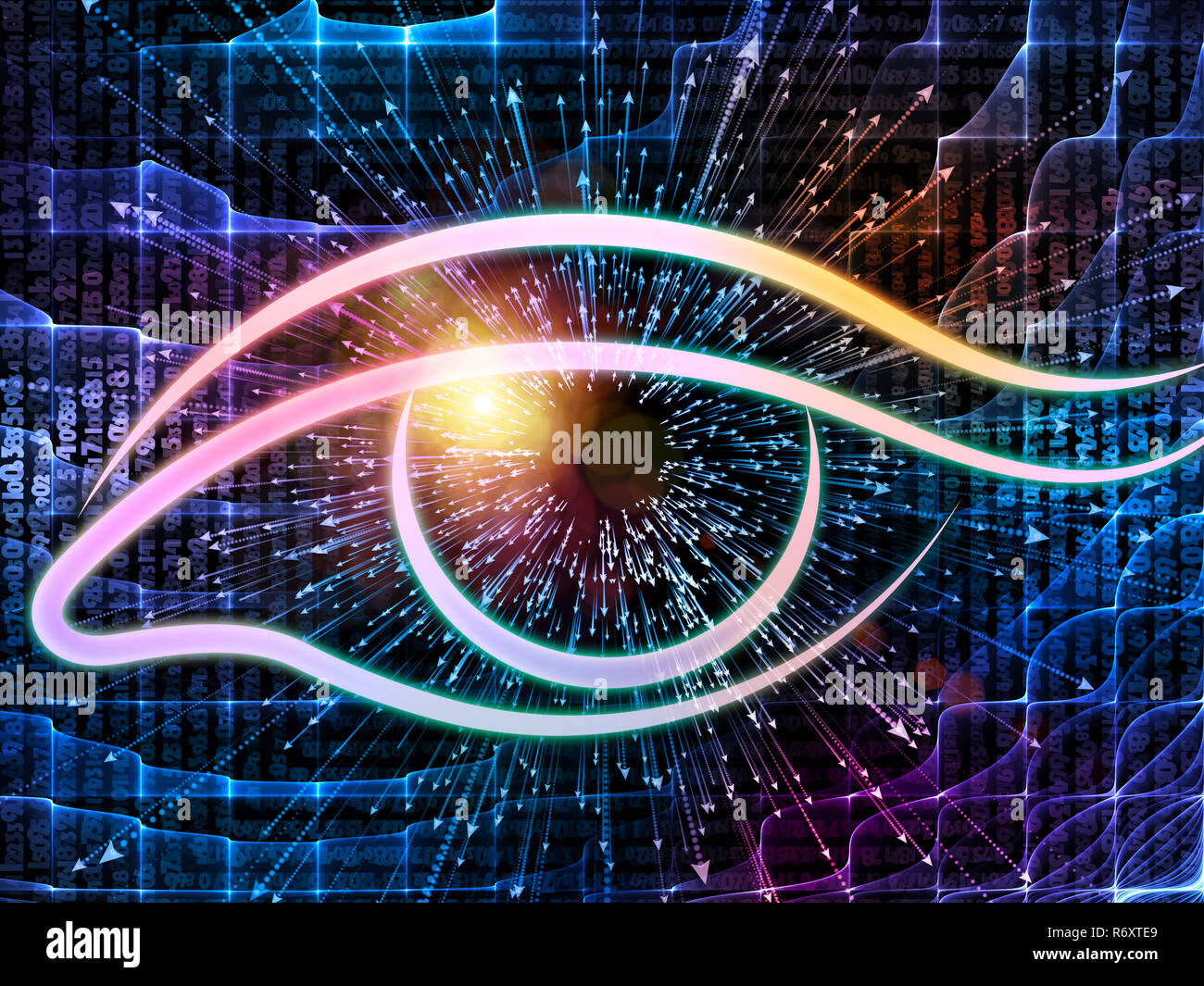 Way of Visual Information Stock Photo - Alamy