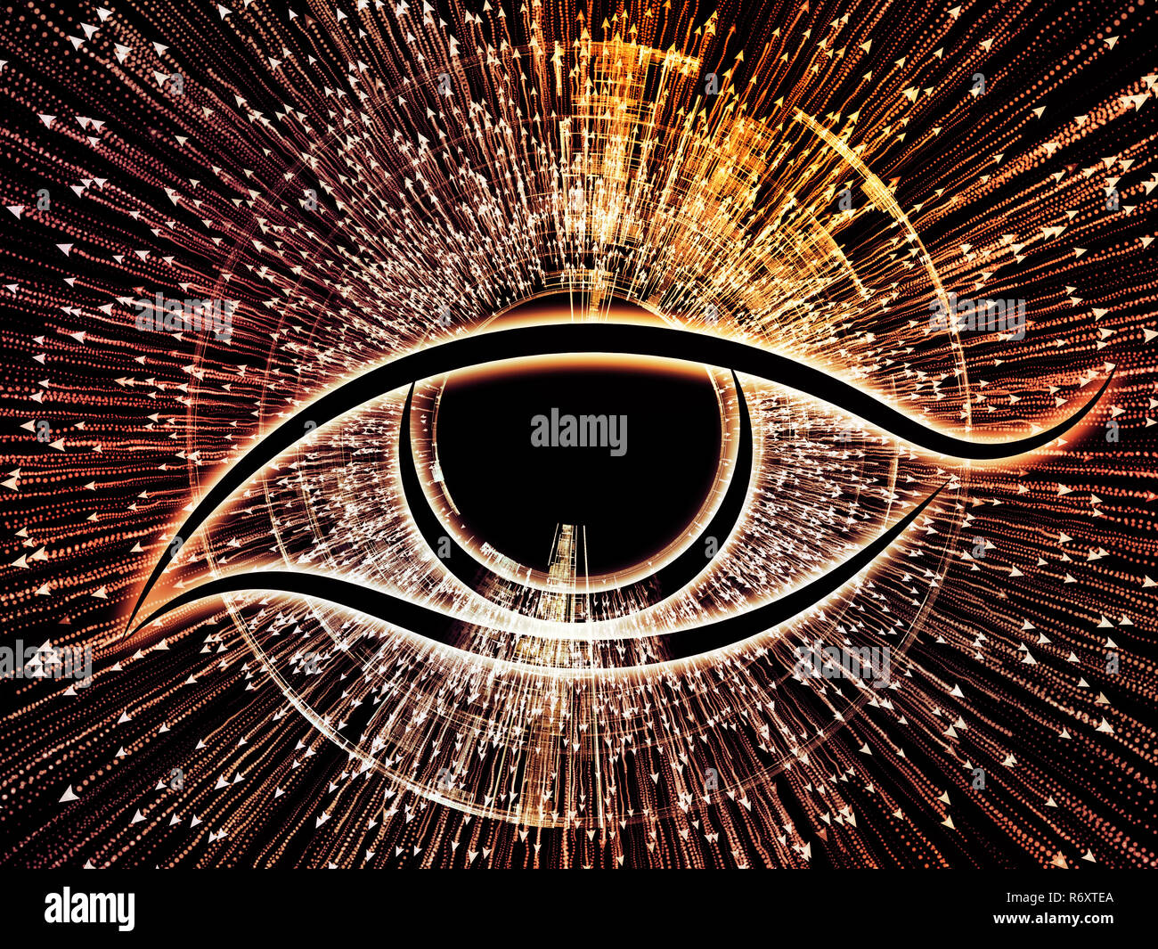 Complex Visual Information Stock Photo - Alamy