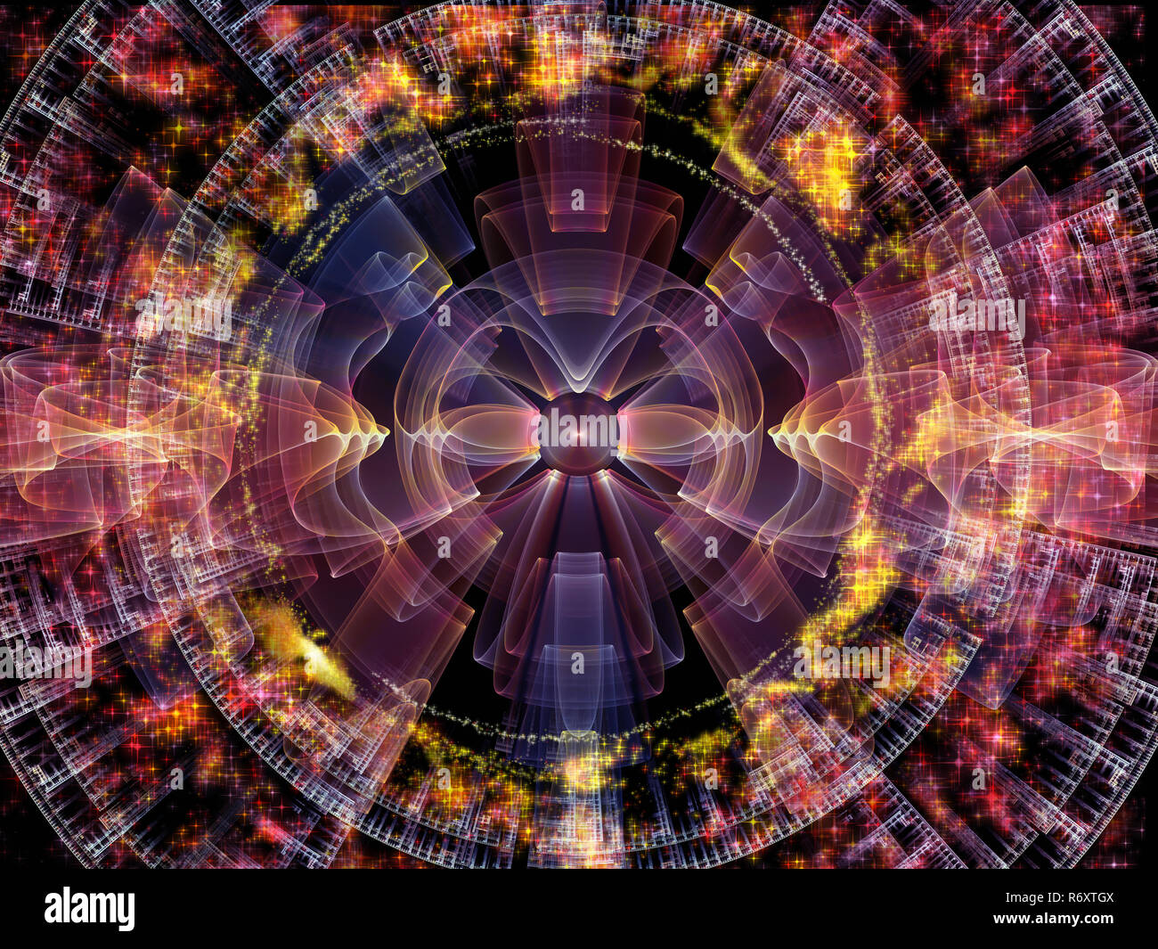Visualization of Radial Oscillation Stock Photo - Alamy