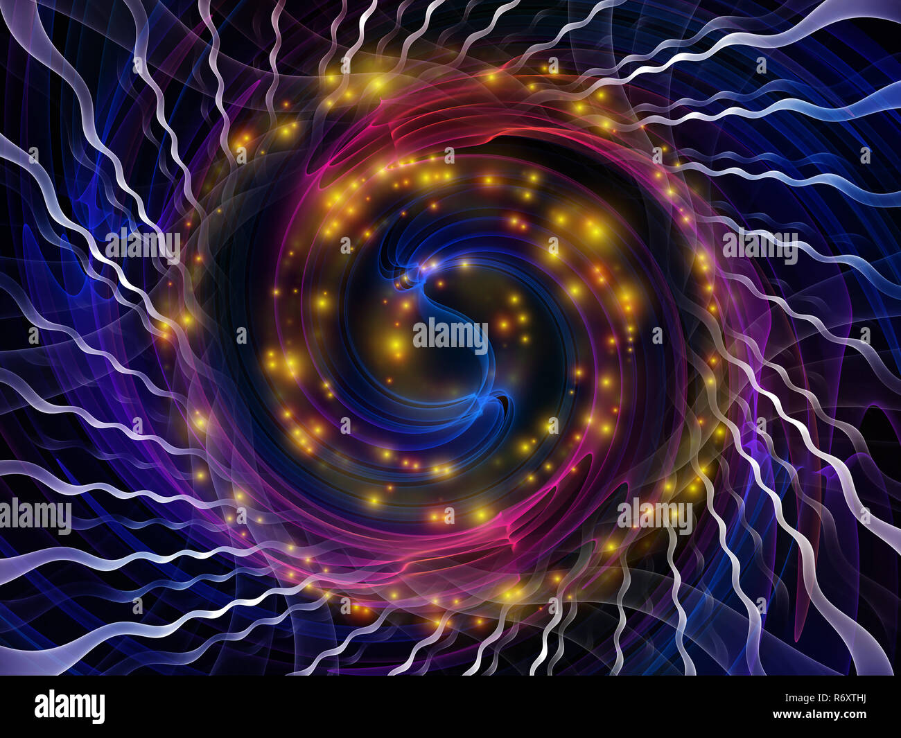 Unfolding of Radial Oscillation Stock Photo - Alamy
