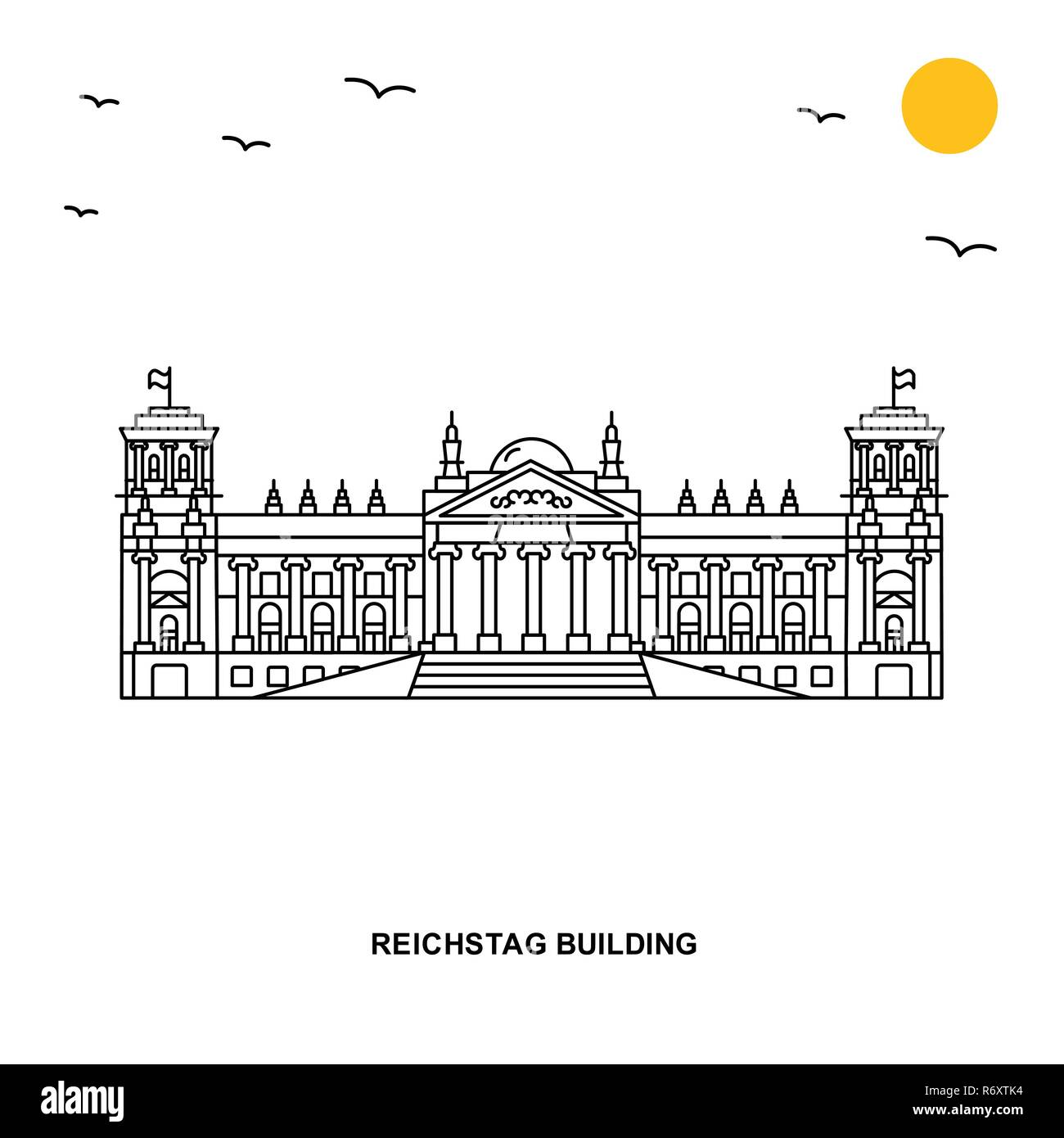 New Reichstag Stock Vector Images - Alamy