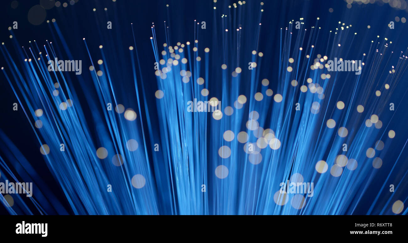 Optical fiber flash Stock Photo - Alamy