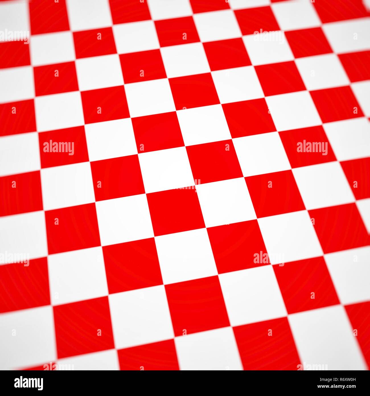 Red checkerboard perspective Stock Photo - Alamy