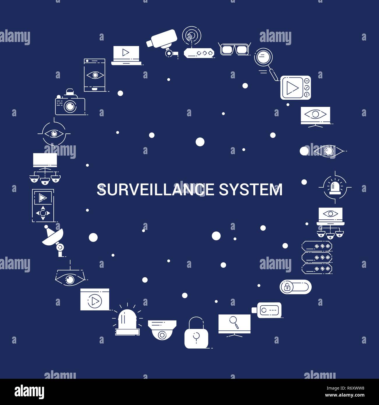 Video surveillance law Stock Vector Images - Alamy