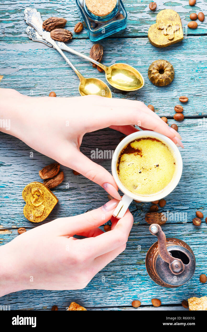 Cafe bonbon espresso coffee hi-res stock photography and images - Alamy