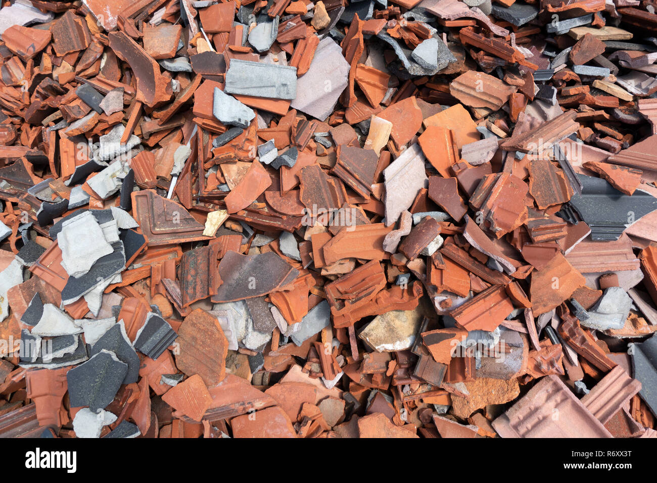 Construction rubble broken tiles hi-res stock photography and images ...