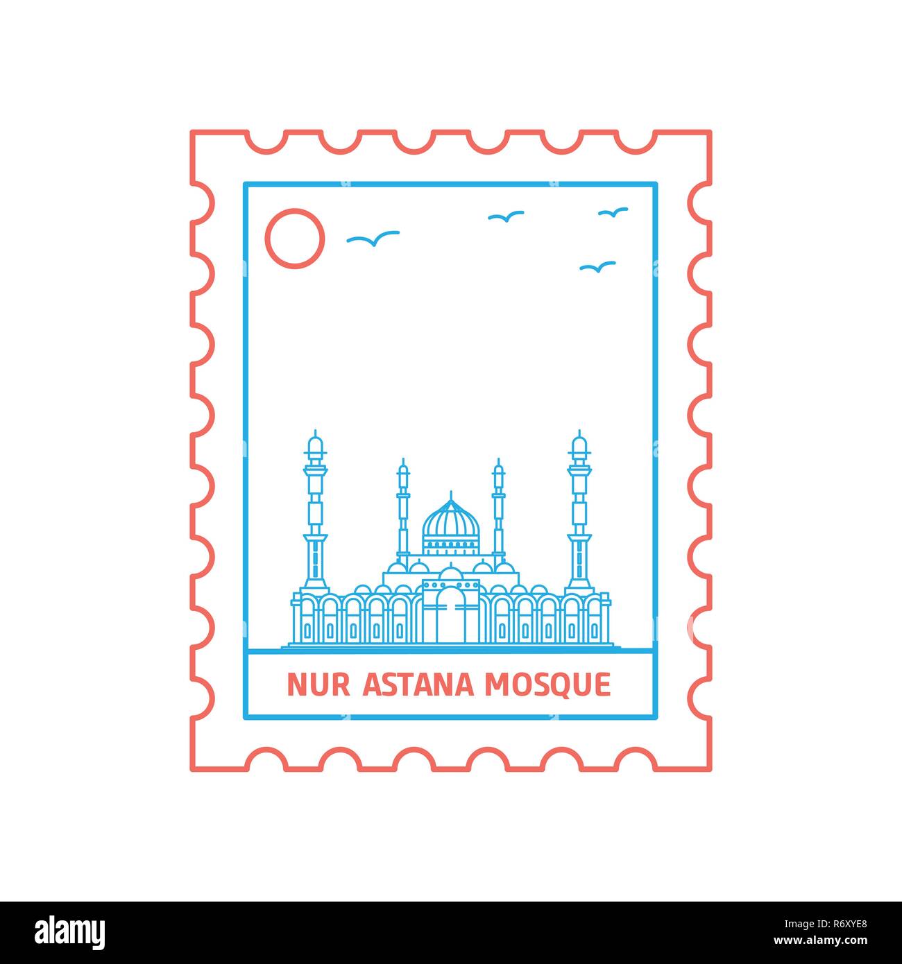 Kazakh steppe Stock Vector Images - Alamy