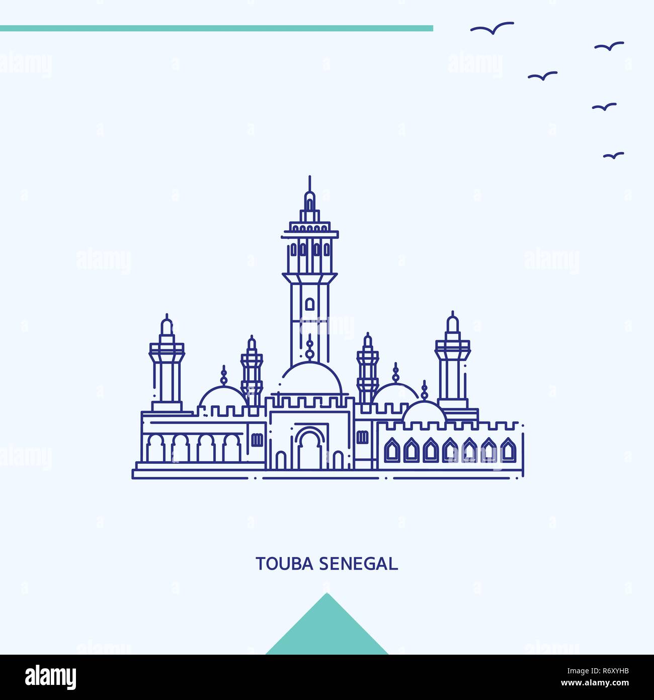 Touba vector vectors hi-res stock photography and images - Alamy