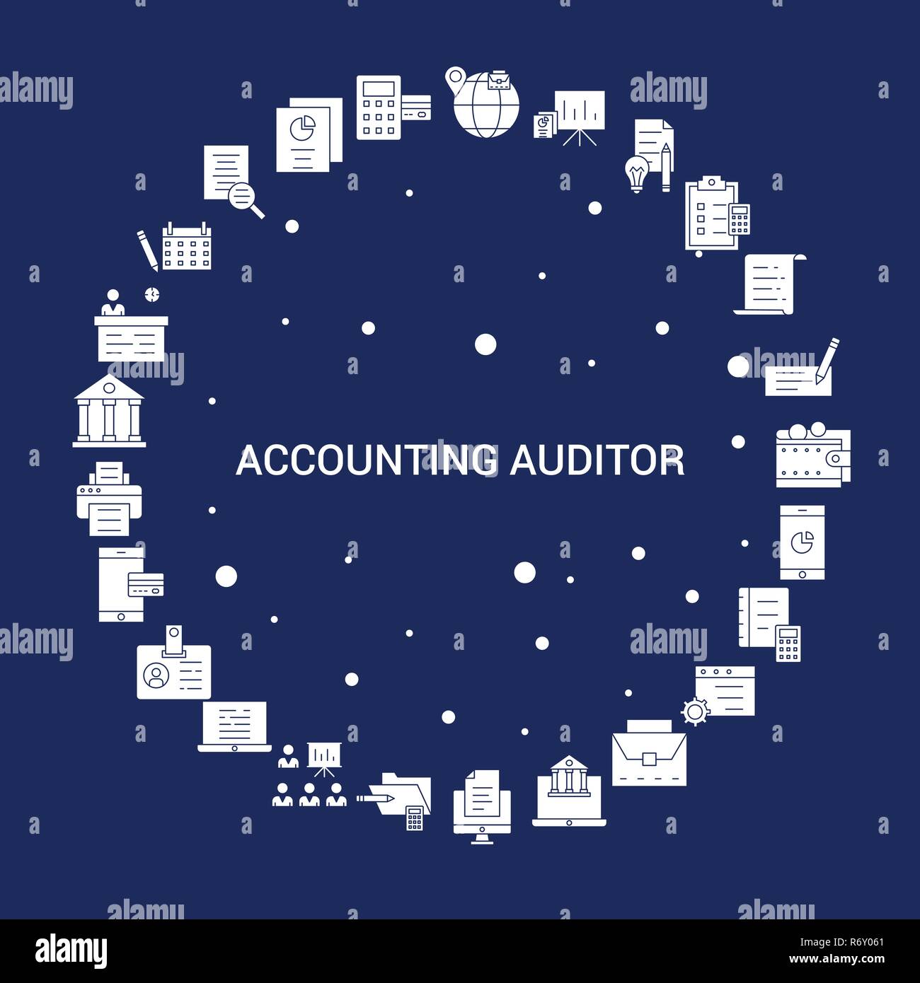 Female auditor Stock Vector Images - Alamy