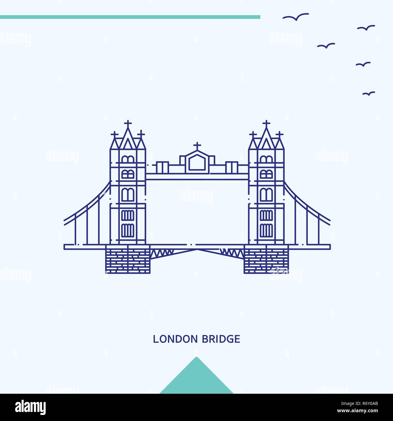 Tower Bridge London Stock Vector Images - Alamy