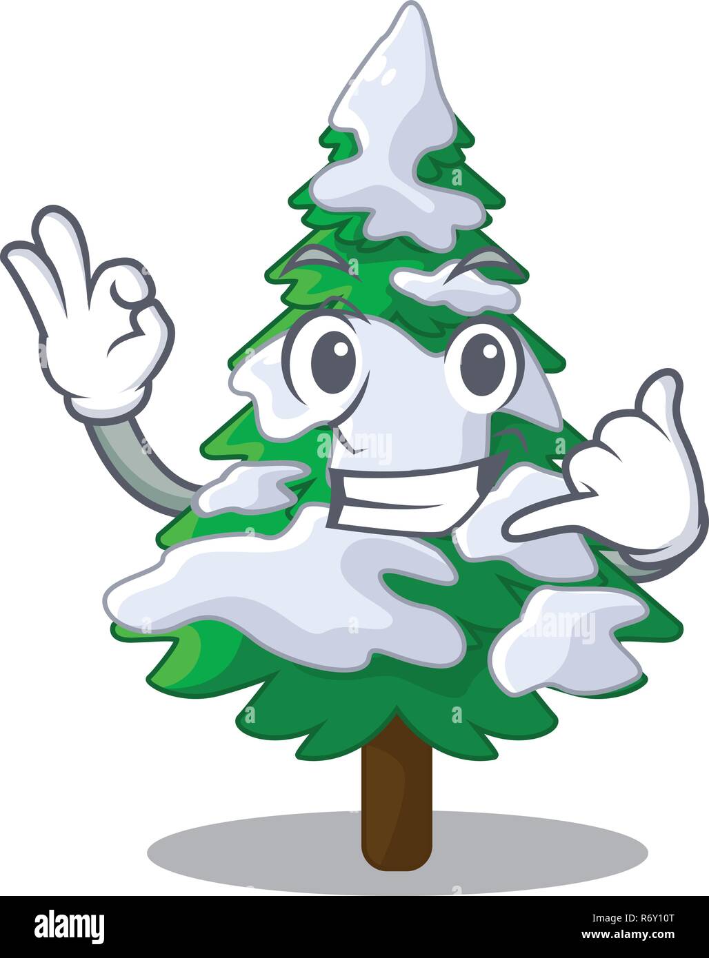 Snow telephone Stock Vector Images - Alamy