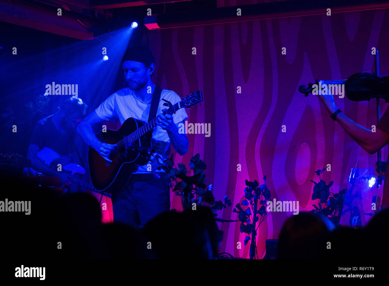 Portland, OR - December 2, 2018: Indie folk rock band Novo Amor ...