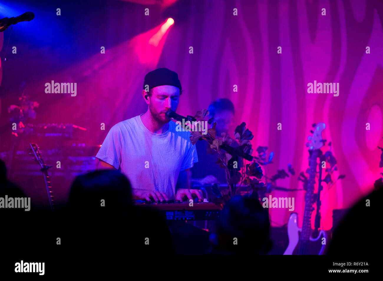 Portland, OR - December 2, 2018: Indie folk rock band Novo Amor ...