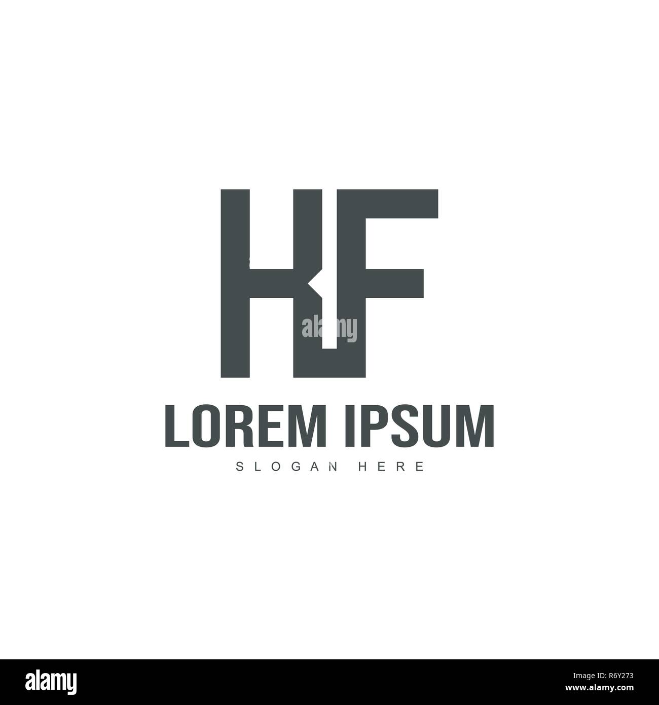 Initial Letter Logo Template Minimalist Letter Logo Template Design 