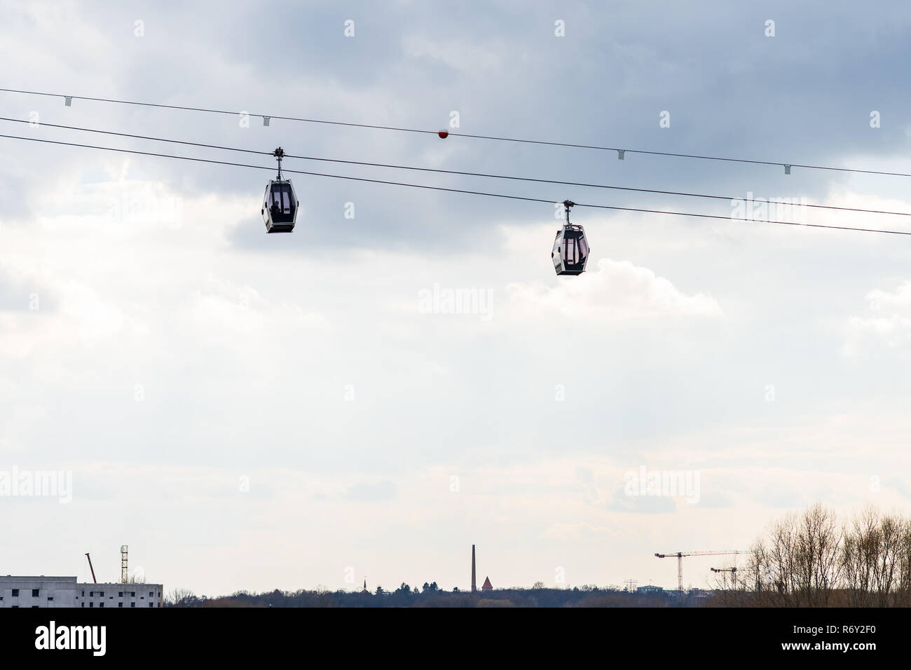 Cable wagons hi-res stock photography and images - Alamy