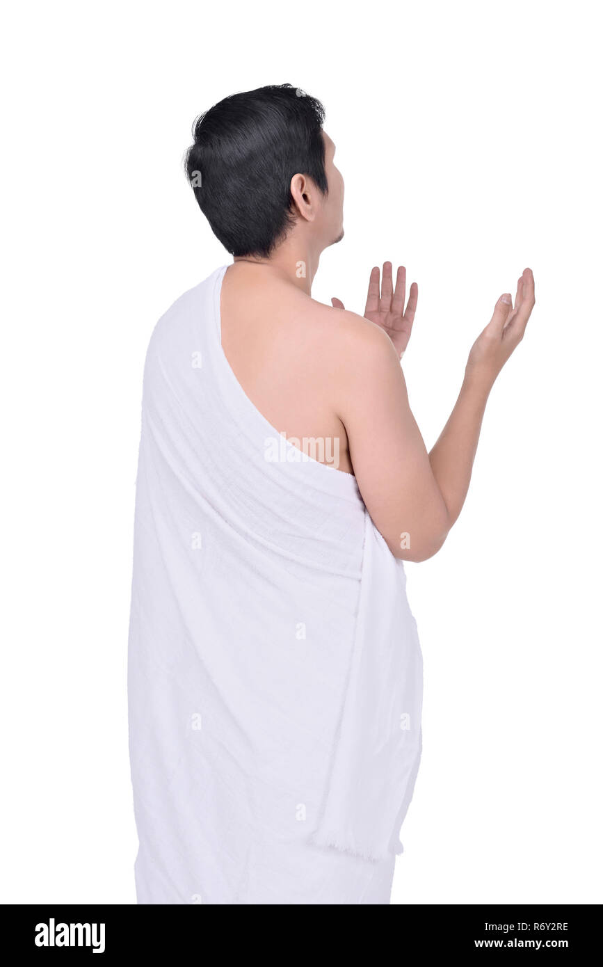 Ihram cloth hi-res stock photography and images - Alamy