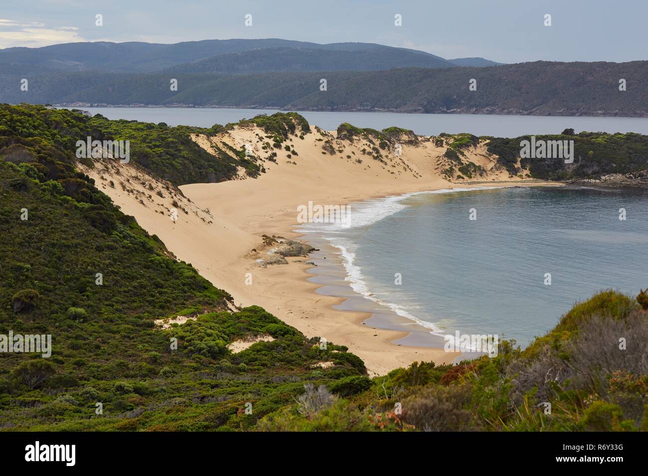 Remote Sandy Beach Stock Photo - Alamy