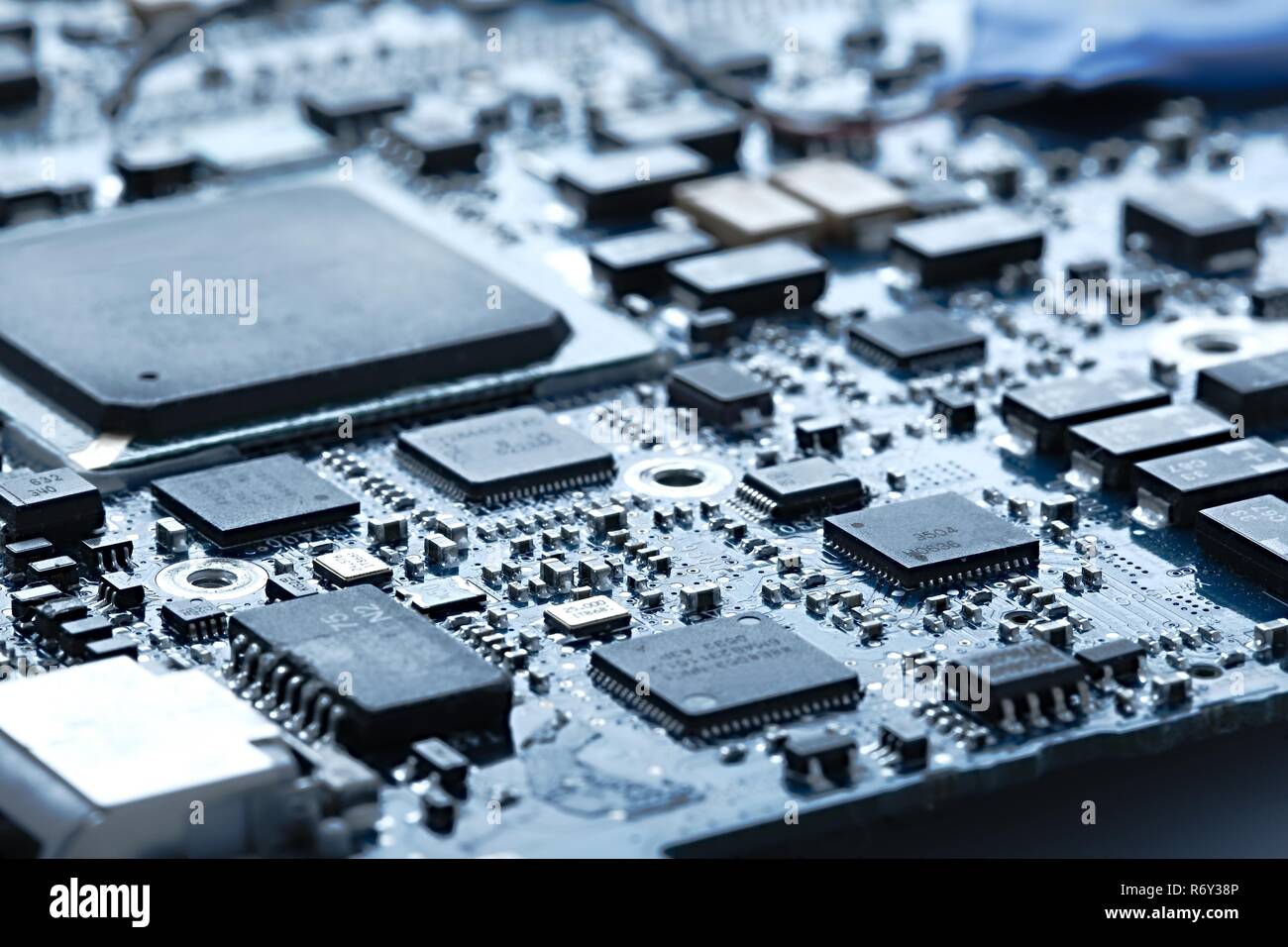 Computer Circuit Board Stock Photo - Alamy
