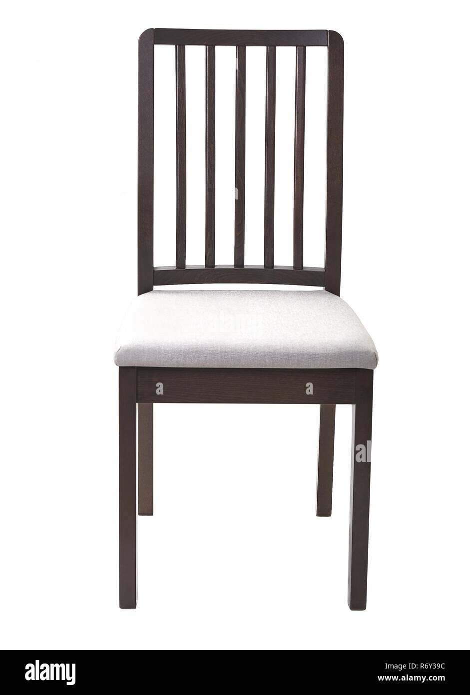 Chair on white background Stock Photo - Alamy