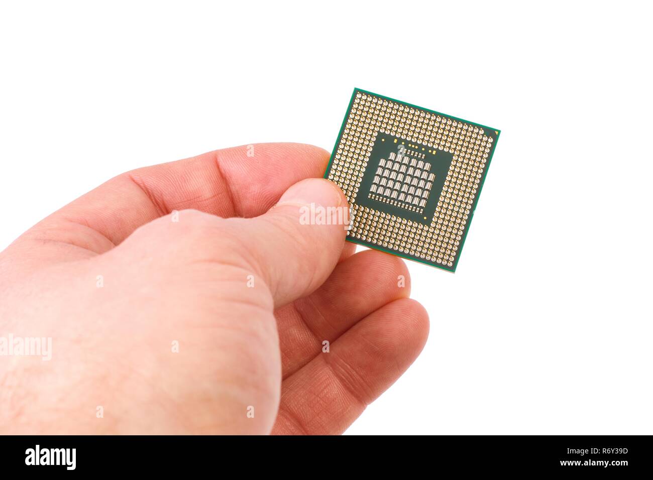 Computer Processor Chip Stock Photo - Alamy