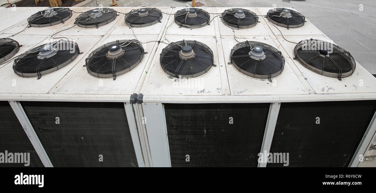 Air conditioners electric fans hi-res stock photography and images - Alamy