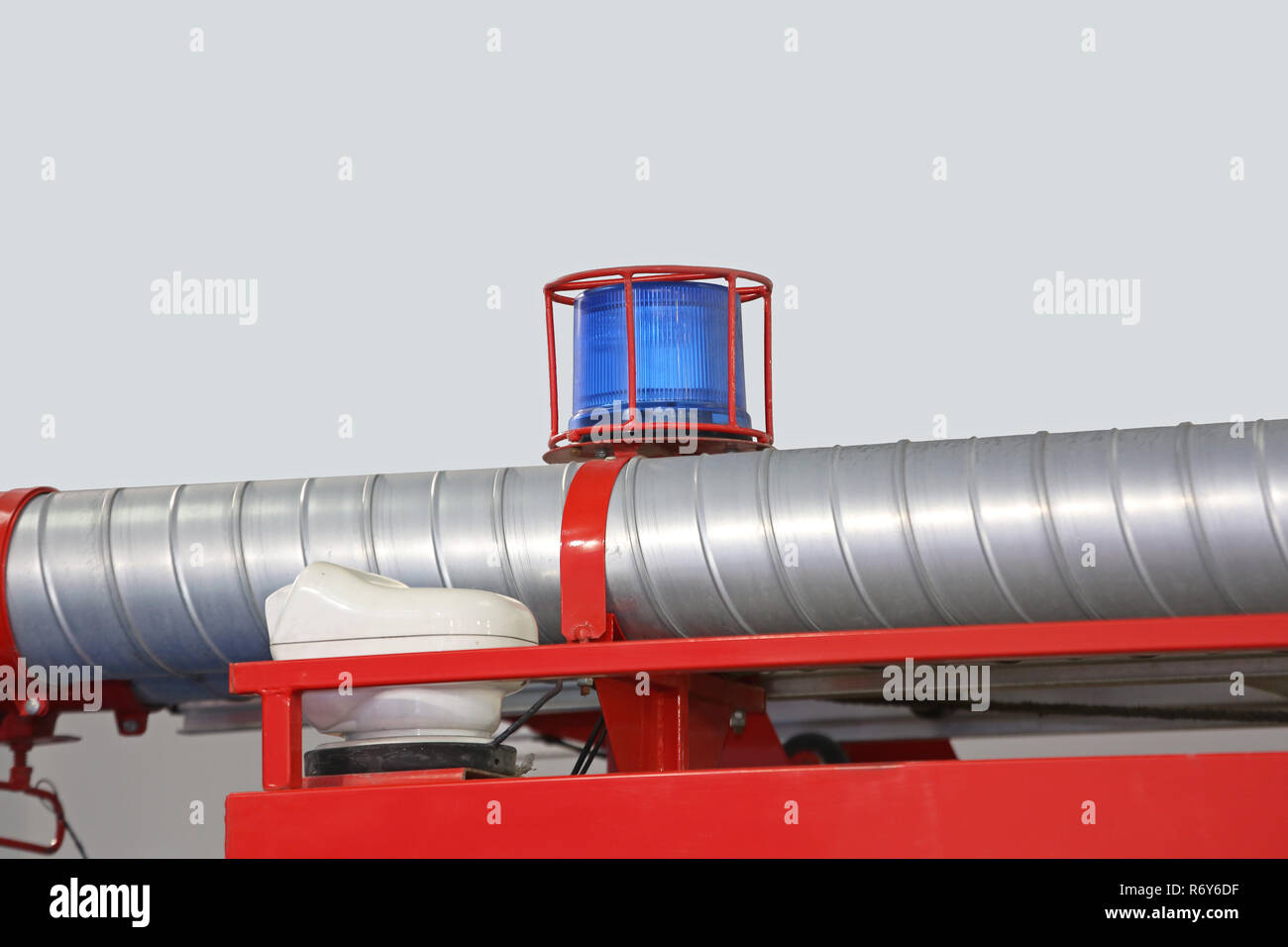 Siren blue strobe hi-res stock photography and images - Alamy