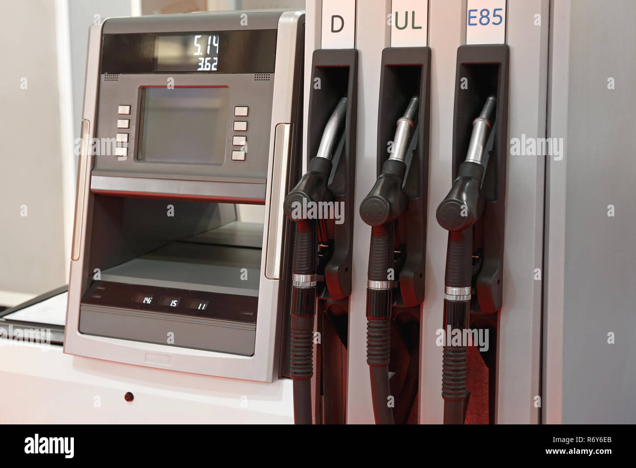 Modern diesel fuel pump display hi-res stock photography and images - Alamy