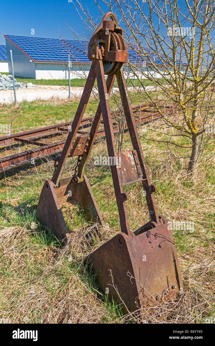 Rusted excavator hi-res stock photography and images - Alamy