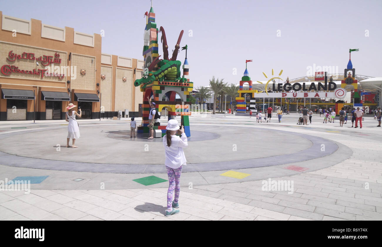Dubai Legoland at Dubai Parks and Resorts Stock Photo - Alamy