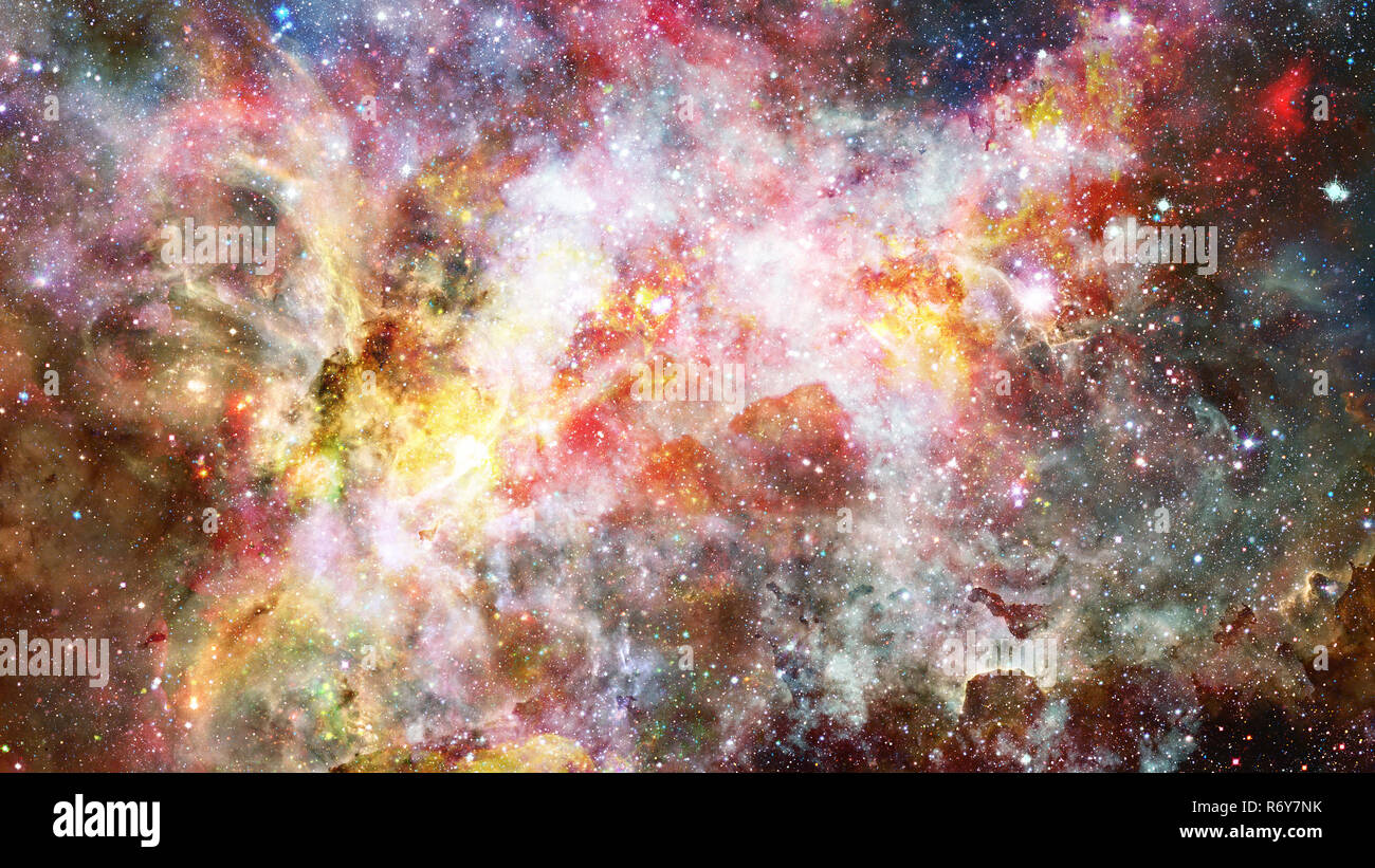 The explosion supernova. Bright Nebula. Elements of this image ...