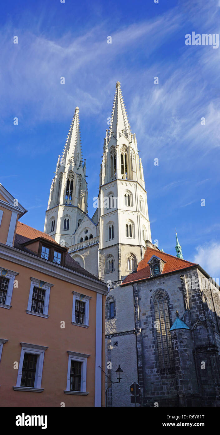 Towers of a church hi-res stock photography and images - Alamy