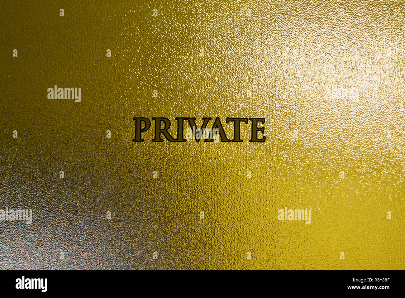 Sign indicating private Stock Photo - Alamy