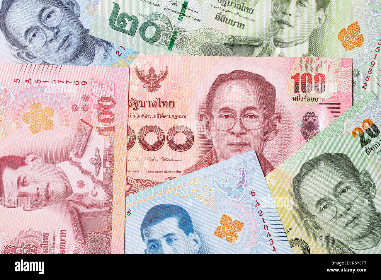 Thai money, a background Stock Photo - Alamy