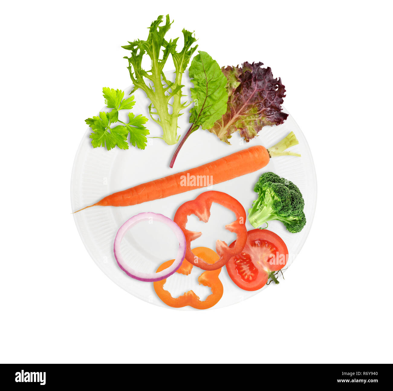 Healthy food plate Stock Photo - Alamy