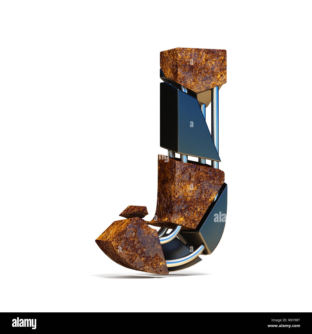 Fracture surface Cut Out Stock Images & Pictures - Alamy