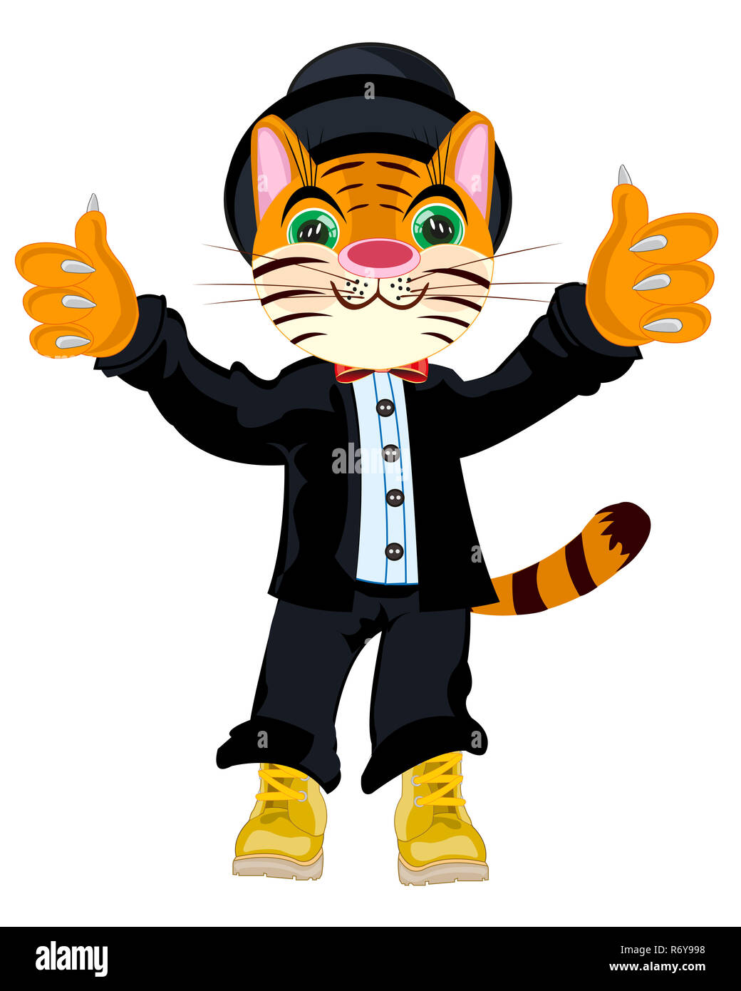 White tiger cub in Cut Out Stock Images & Pictures - Alamy