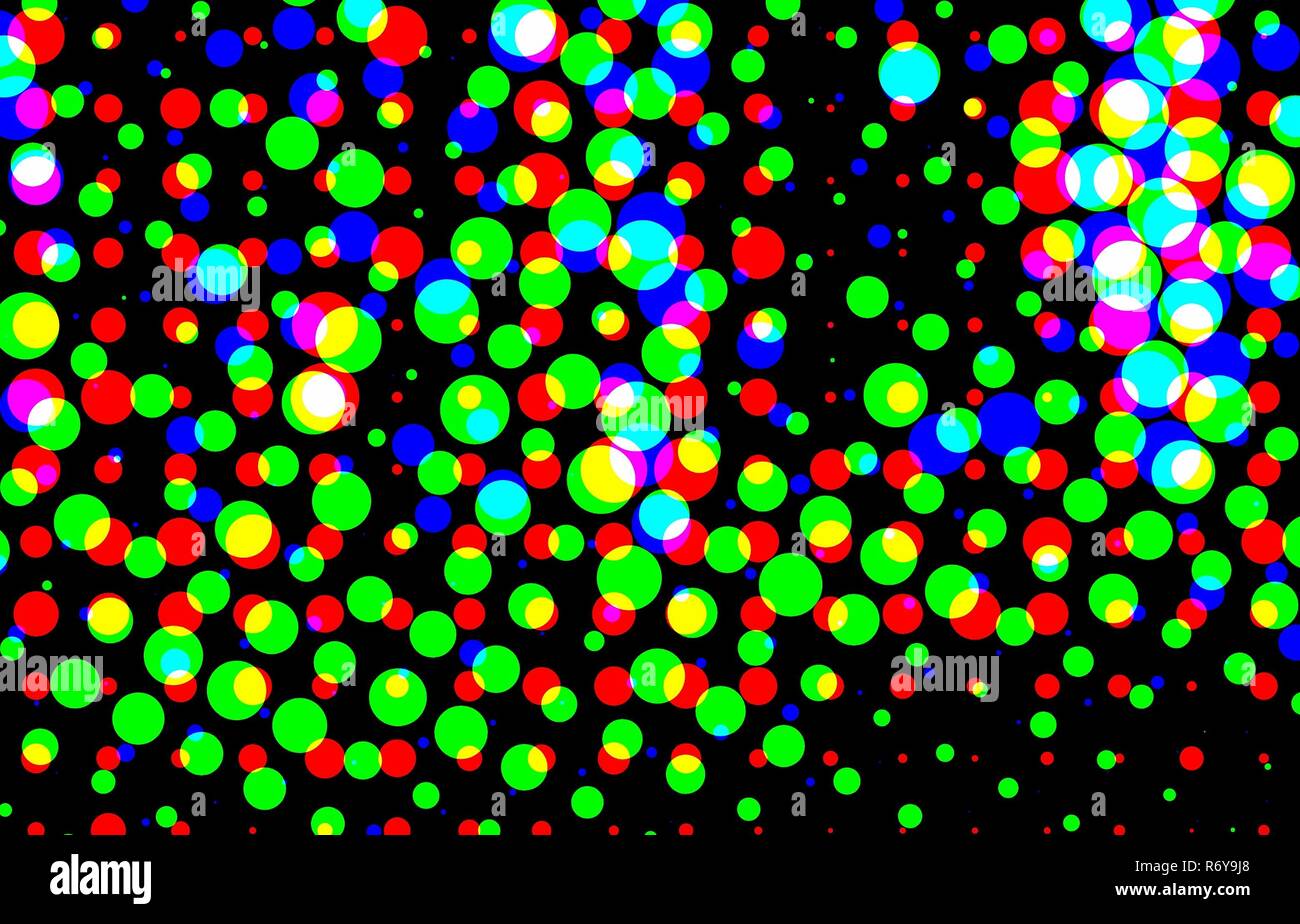 Simple multicolor halftone background Stock Photo - Alamy