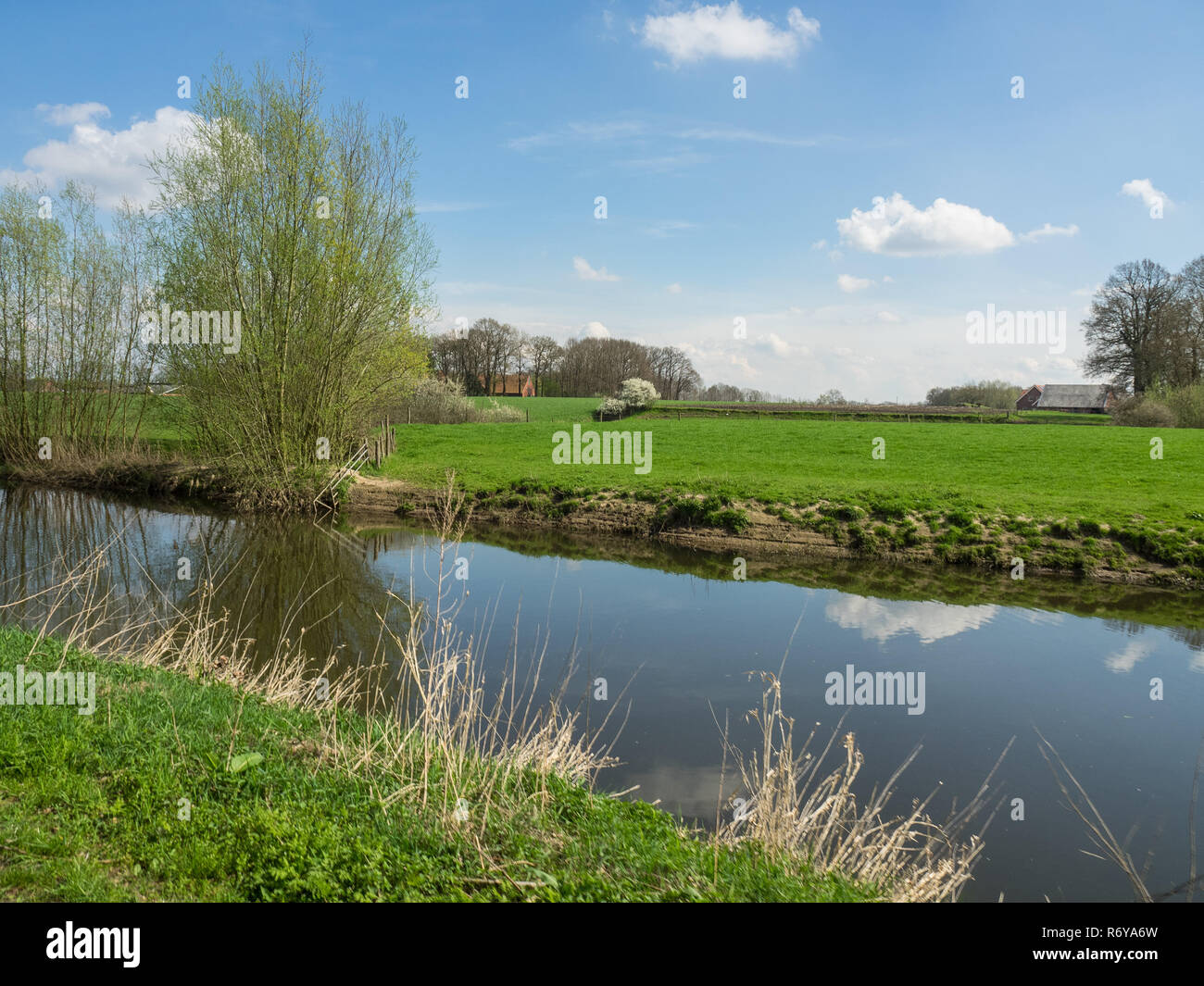 the berkel in the netherlands Stock Photo - Alamy