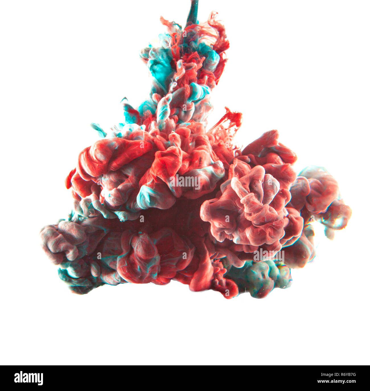 Ink water explosion Cut Out Stock Images & Pictures - Alamy