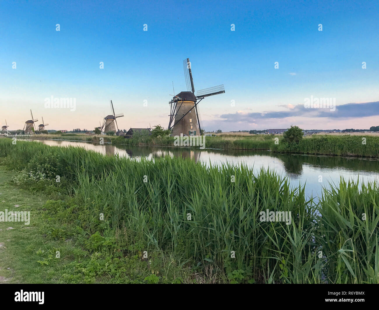 Windmills electric rotterdam hi-res stock photography and images - Alamy
