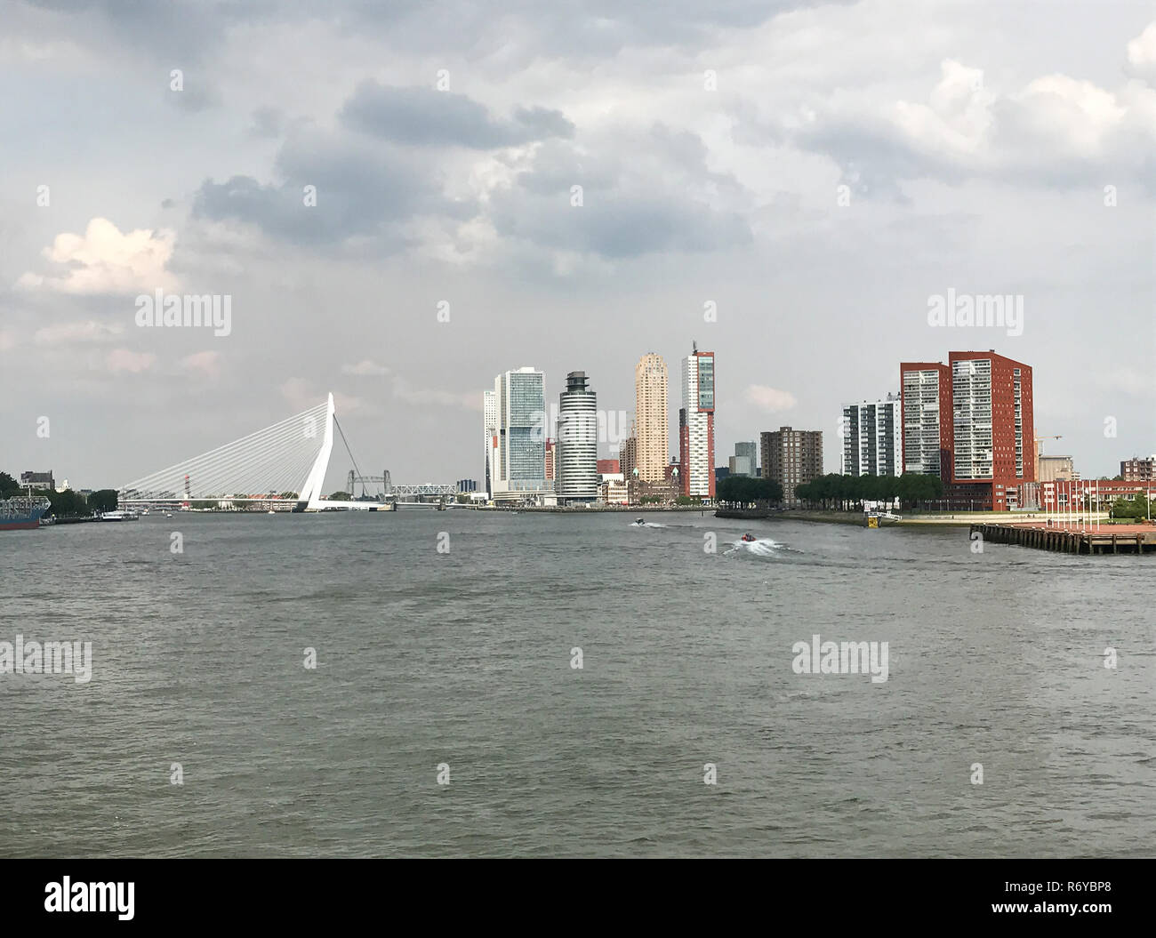 The Rotterdam Skyline Stock Photo - Alamy