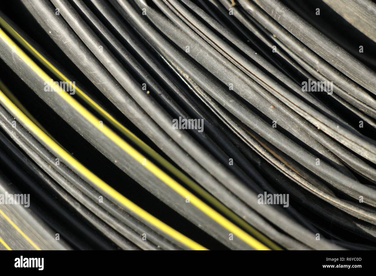 Rubber wires, texture, abstraction, background and wallpaper Stock ...