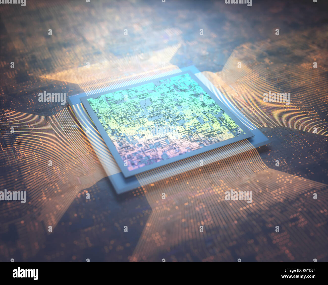 Microchip Technology Connection Stock Photo - Alamy