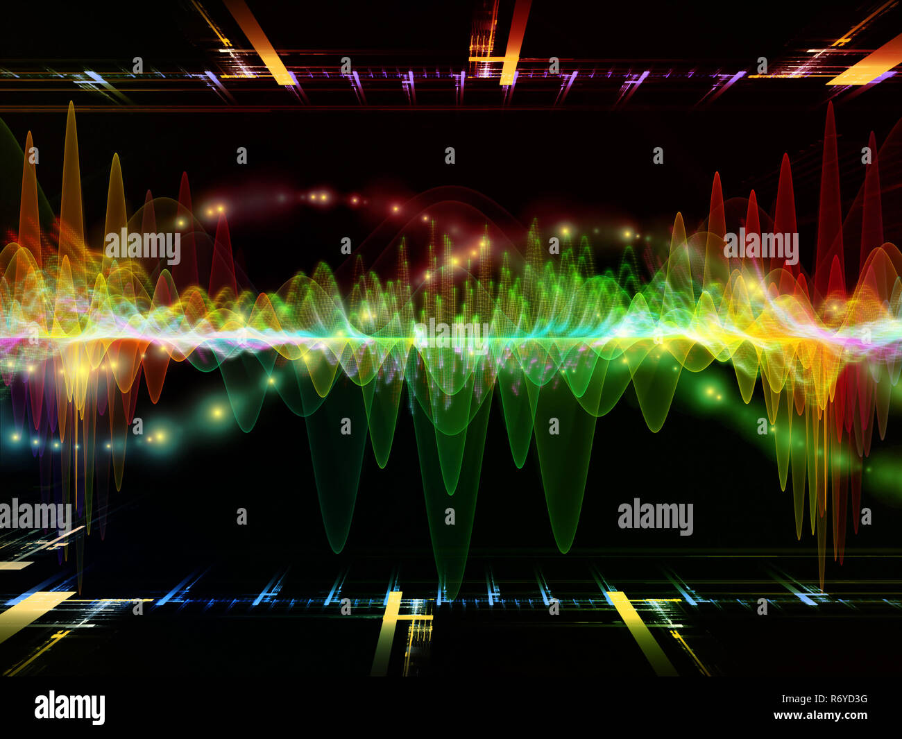 Virtual Life of Oscillation Stock Photo - Alamy