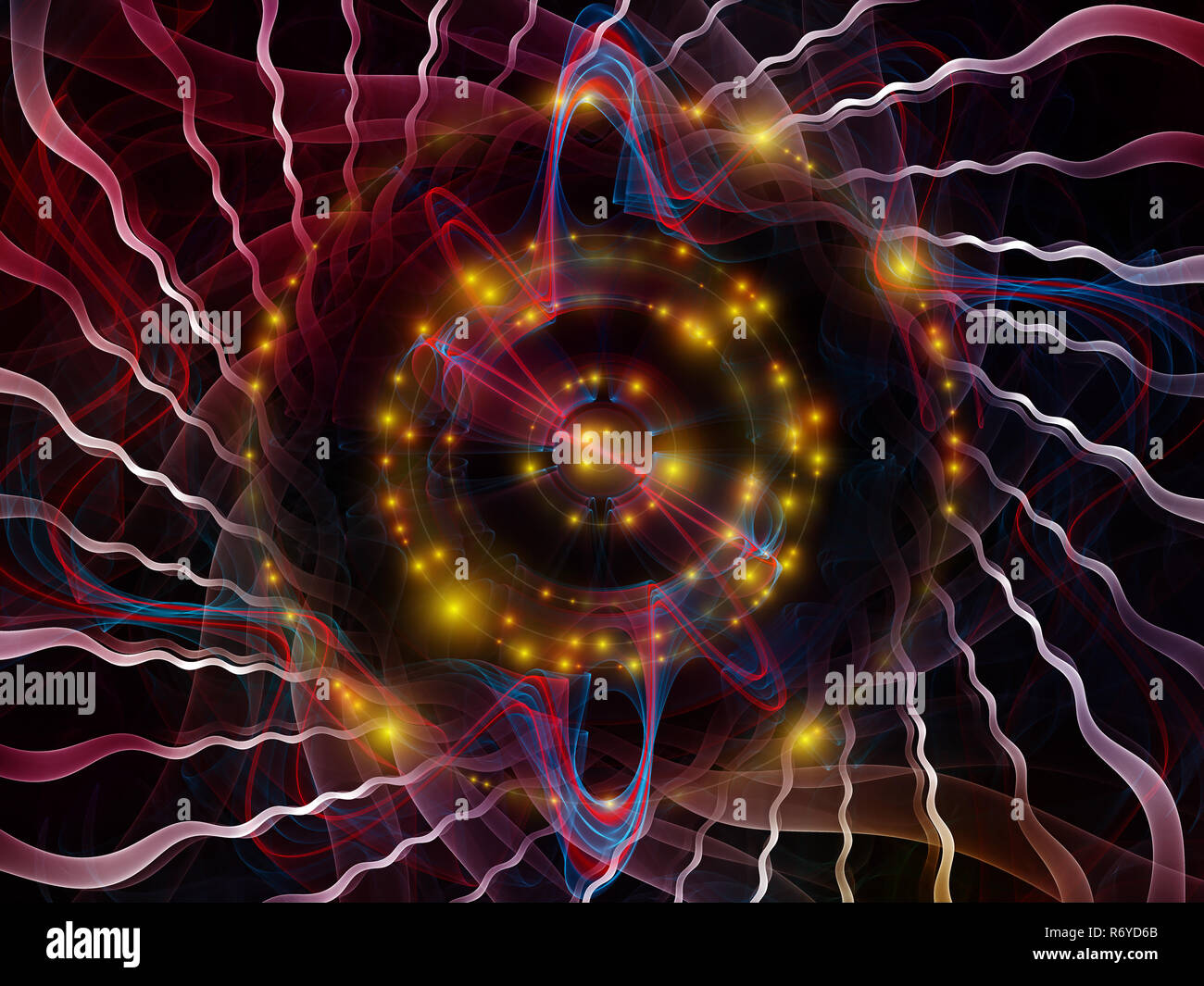 Unfolding of Radial Oscillation Stock Photo - Alamy